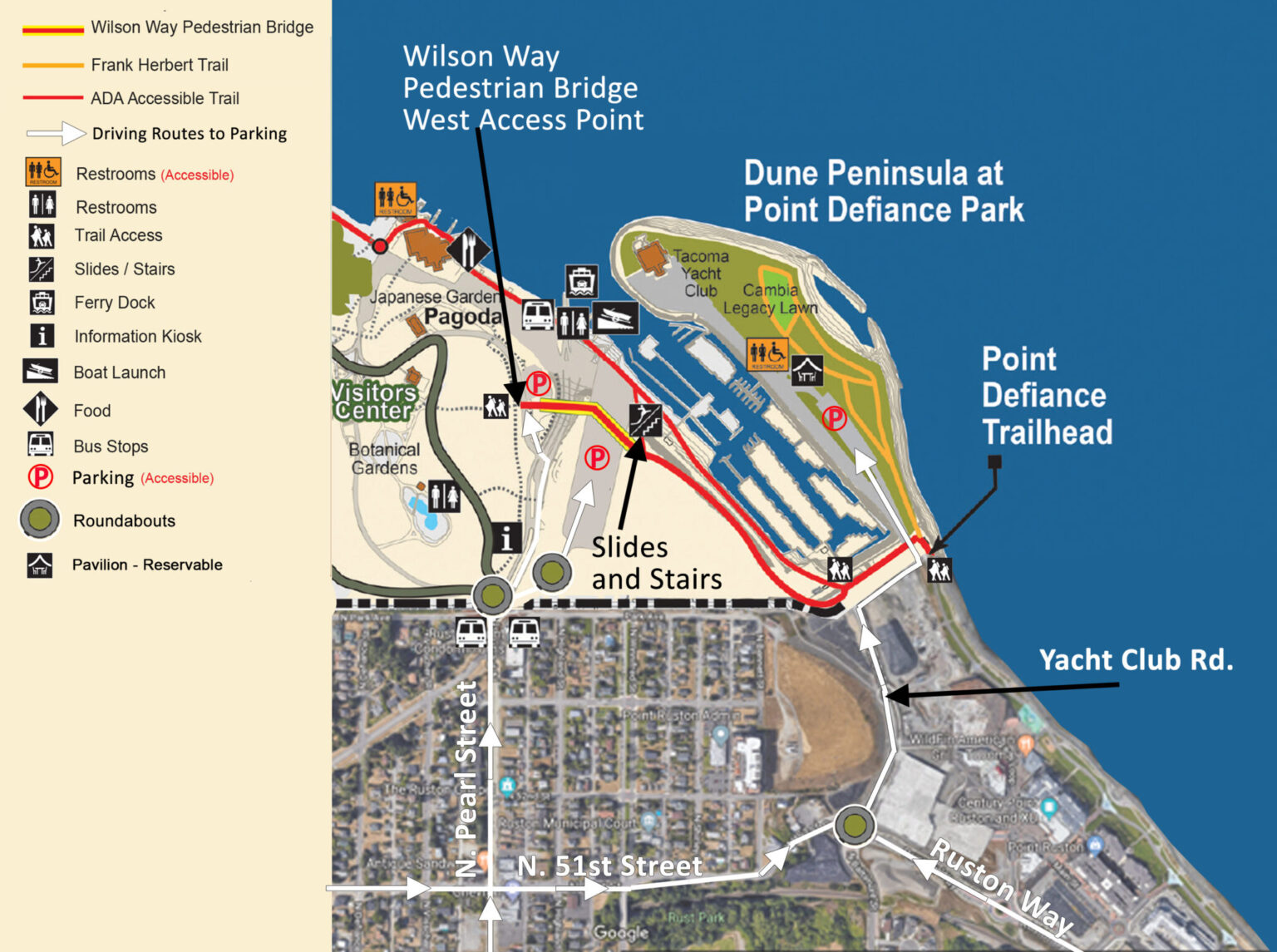 Wilson Way Pedestrian Bridge - Parks Tacoma