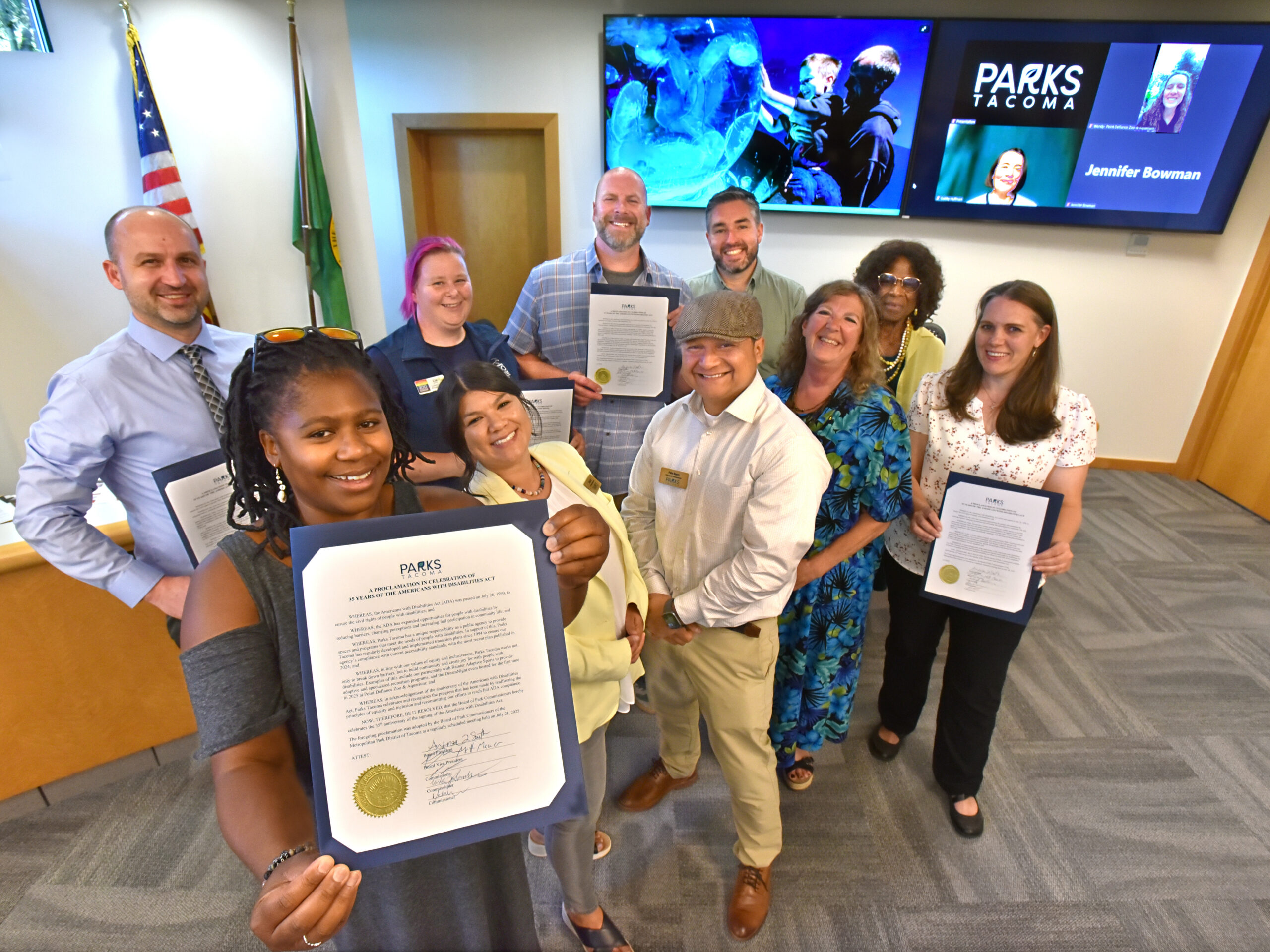 A proclamation in celebration of 35 years of the Americans with ...
